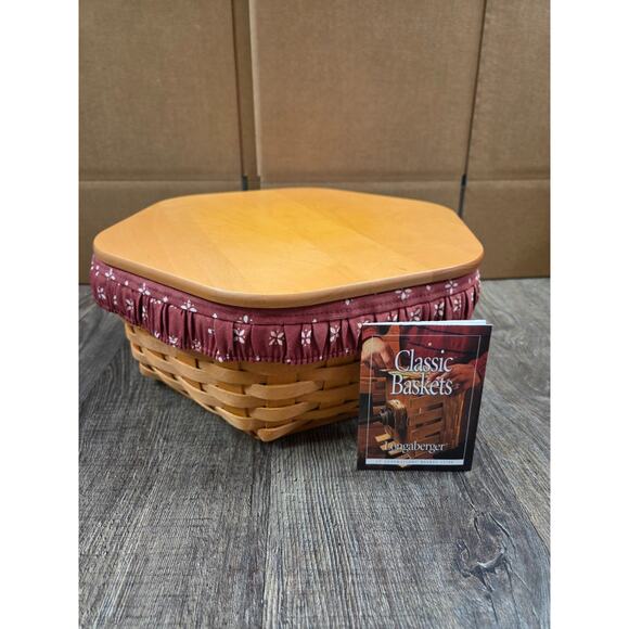 Longaberger | Accents | Longaberger 998 12 Generation Basket Set Wood ...